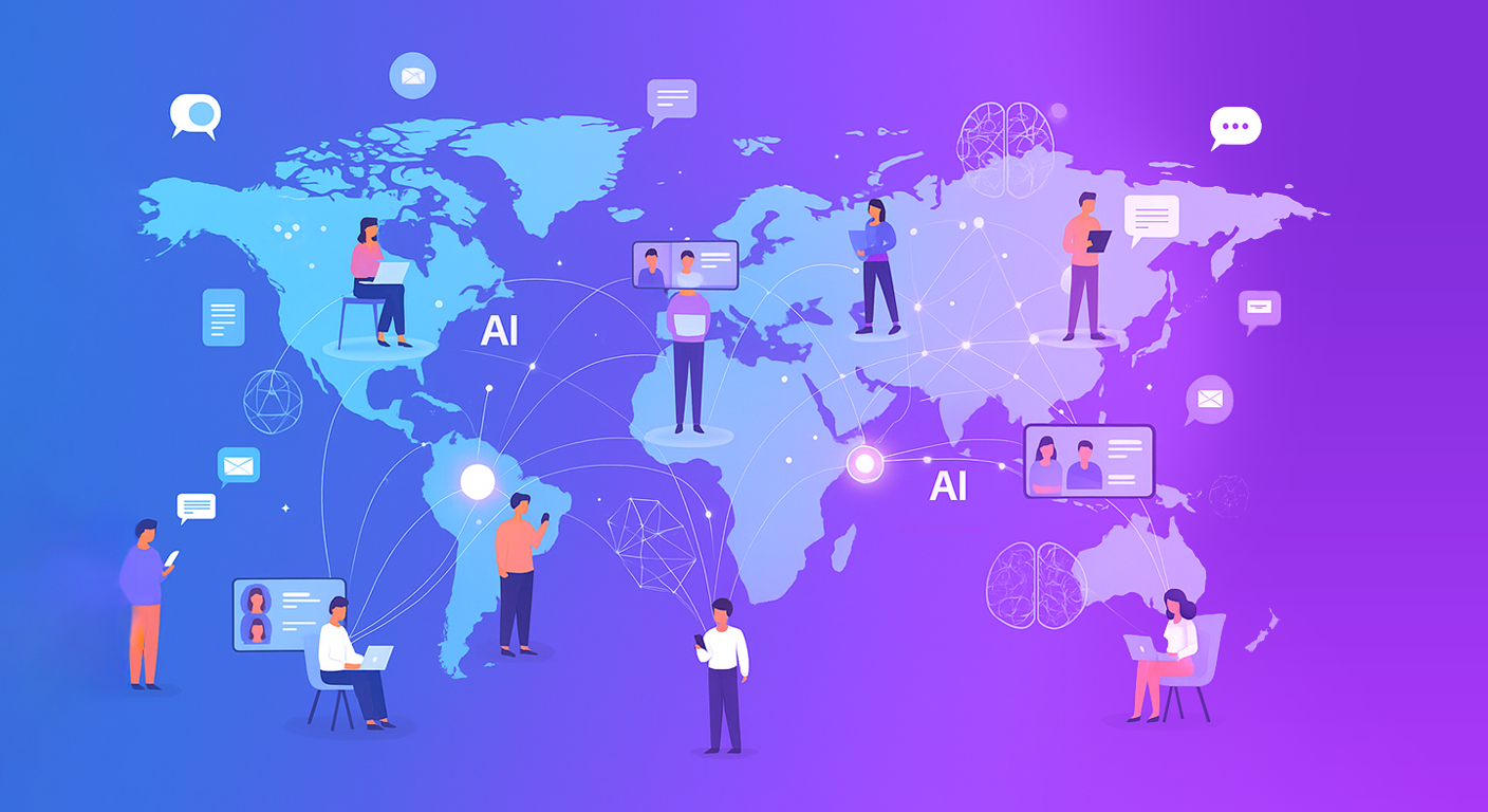 Global network of remote workers